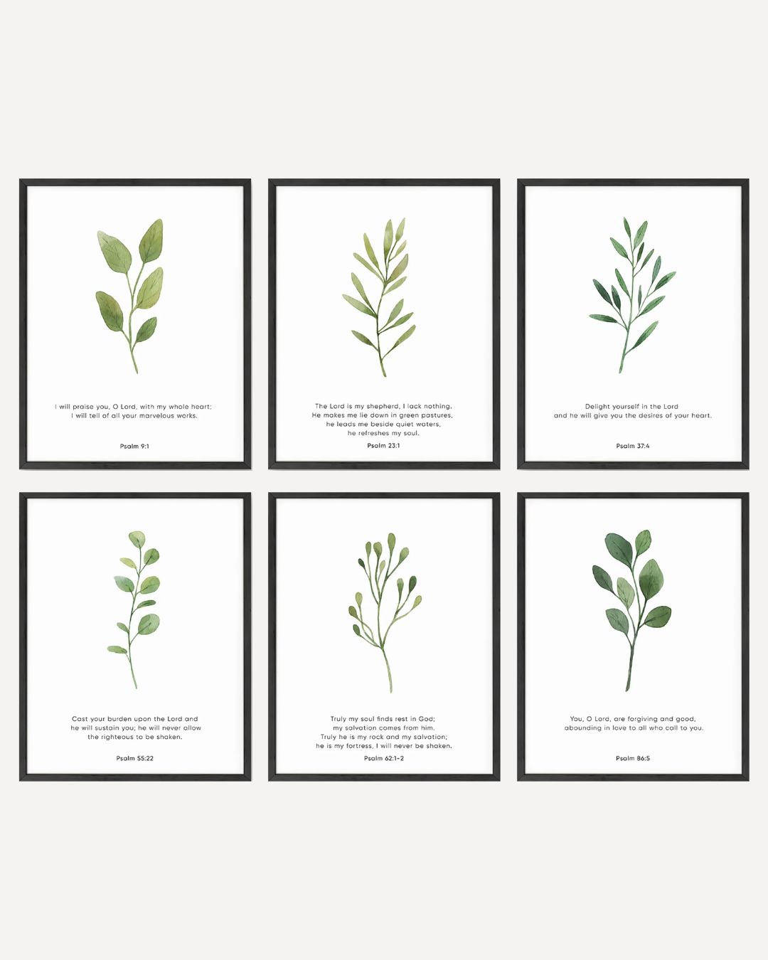 Bible verses set