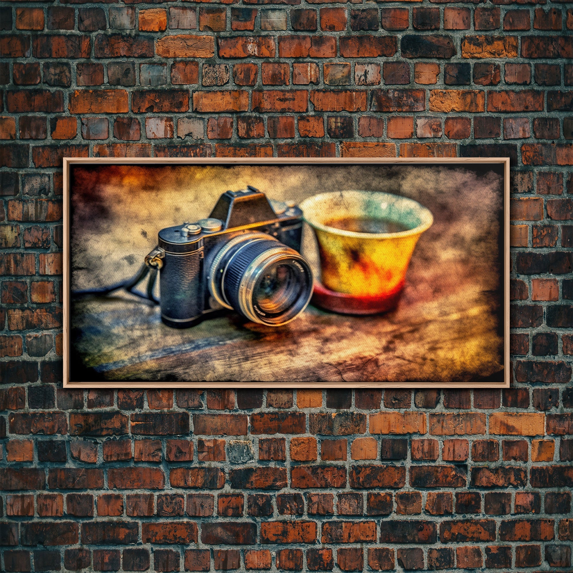 Retro Camera Wall Decor, Film Camera Wall Art, Grunge Art, Photography
