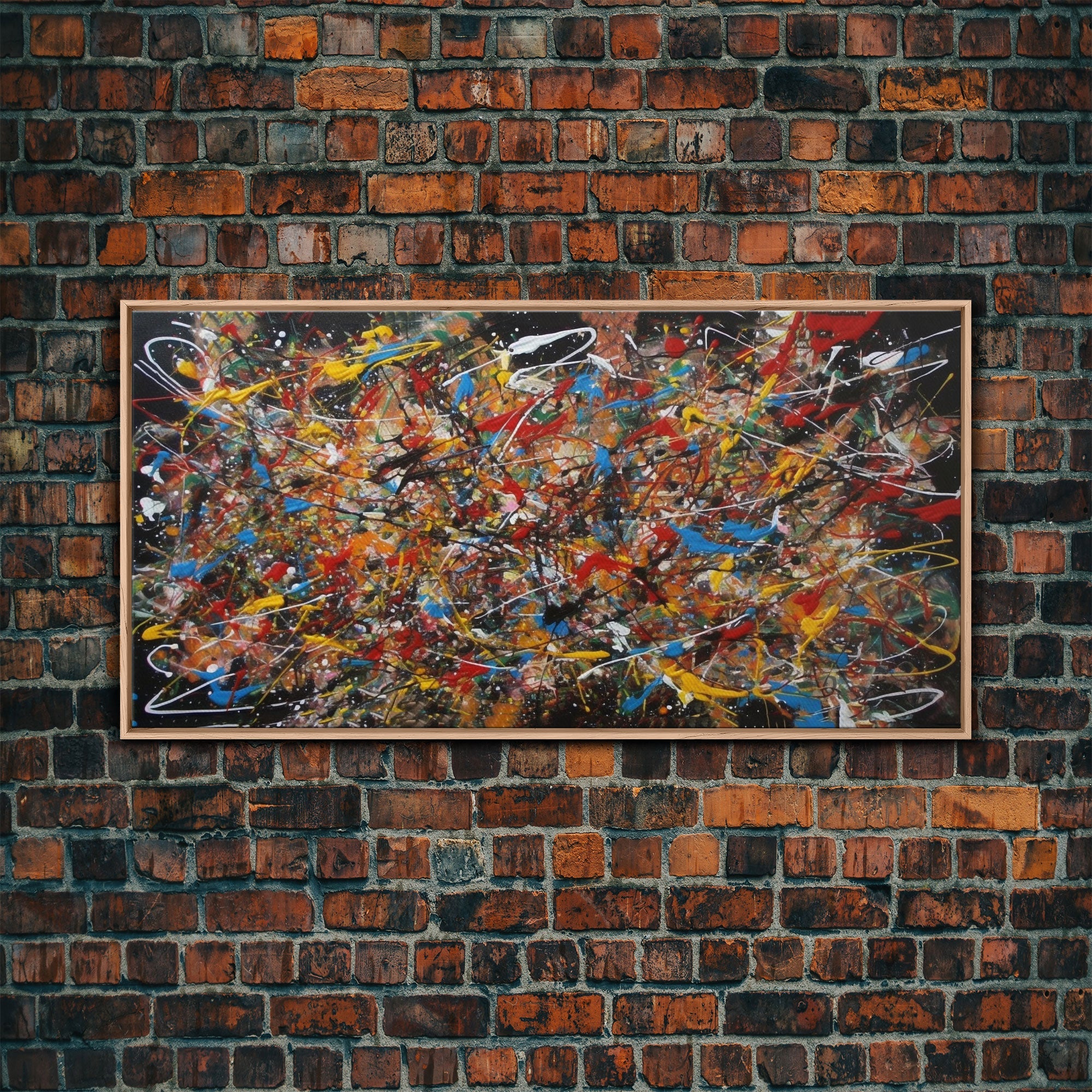 Extra Large Canvas art | original abstract Canvas Print Painting, cont