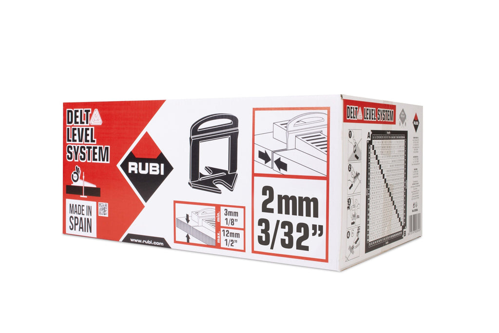 Rubi Delta Tile Leveling System 3/32" Clips