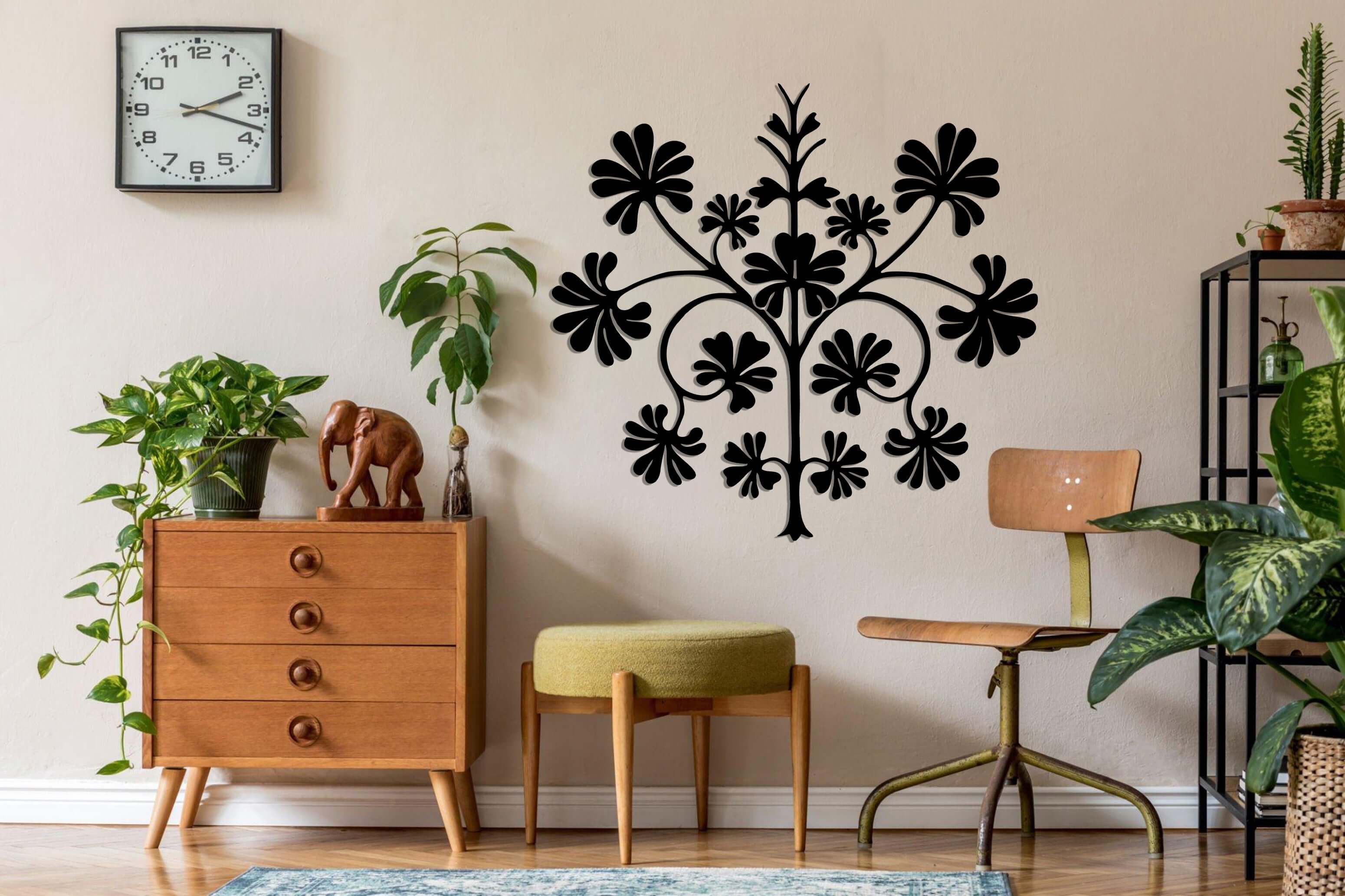 The Nameless Tree Metal Wall Art