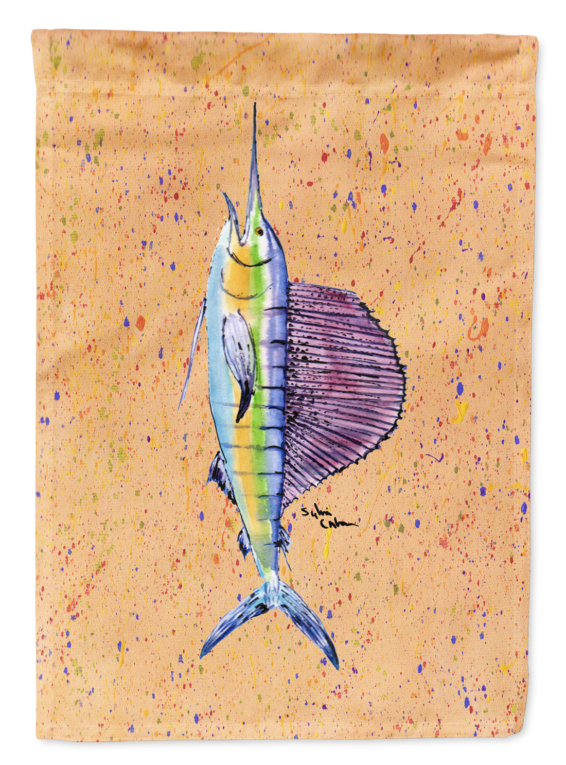Fish Sailfish Garden Flag – Decorative Outdoor Yard Flag