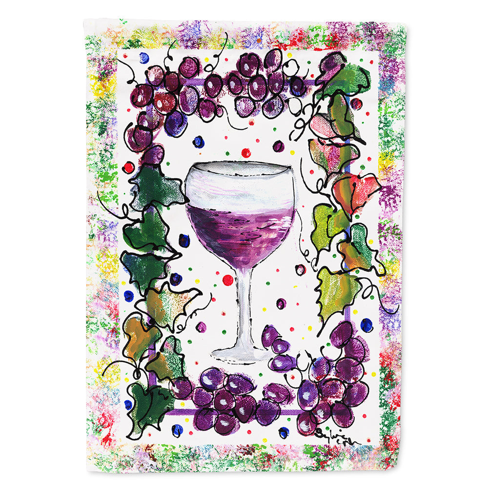 Wine Flag Canvas House Size