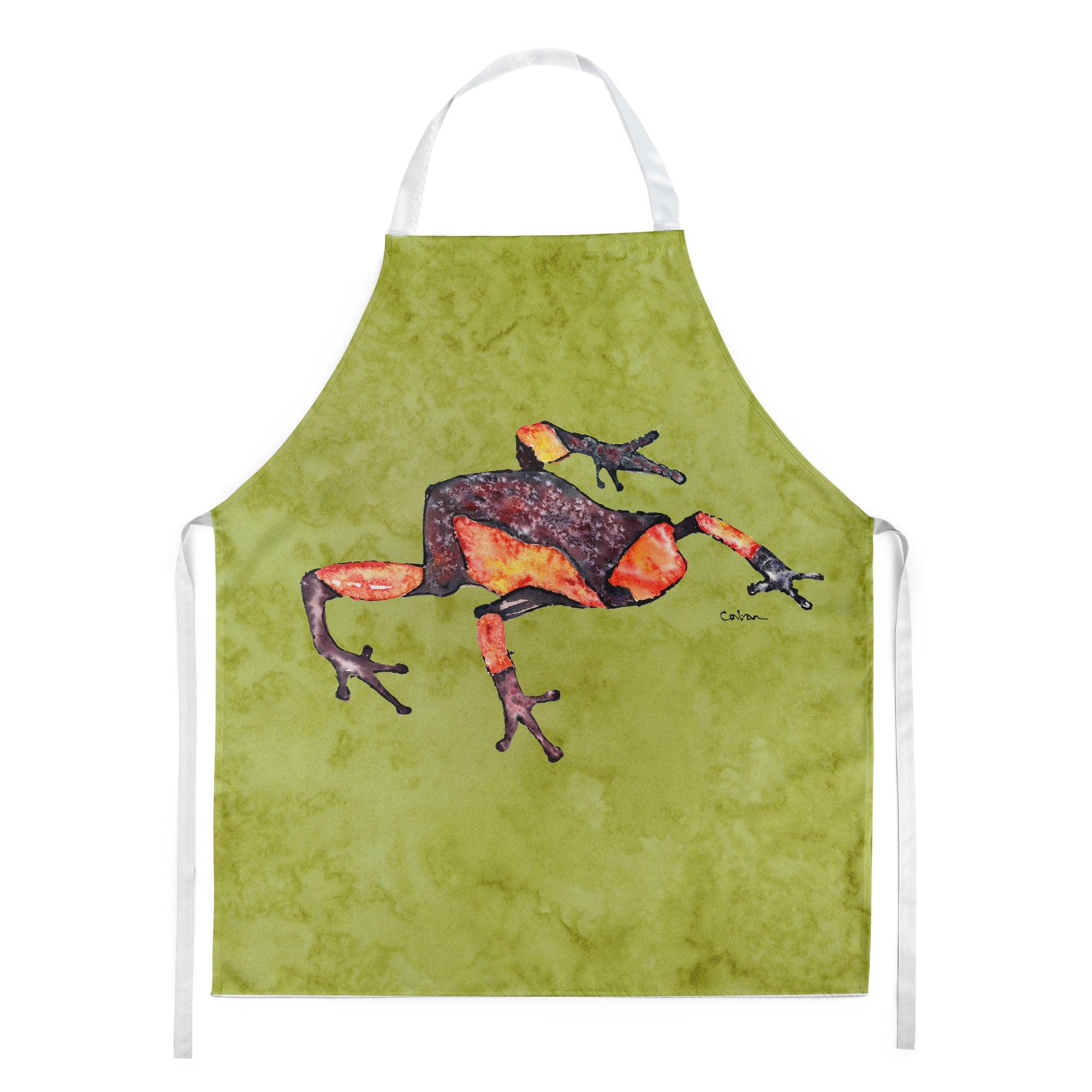 Frog Apron – Artist-Designed Kitchen, BBQ & Craft Apron