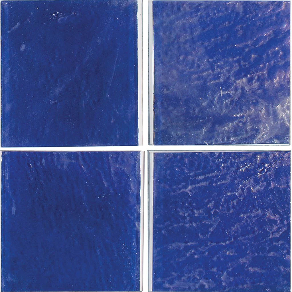 Aquatica Cobalt Glass Tile 6"x6" - Elegant Glass Collection