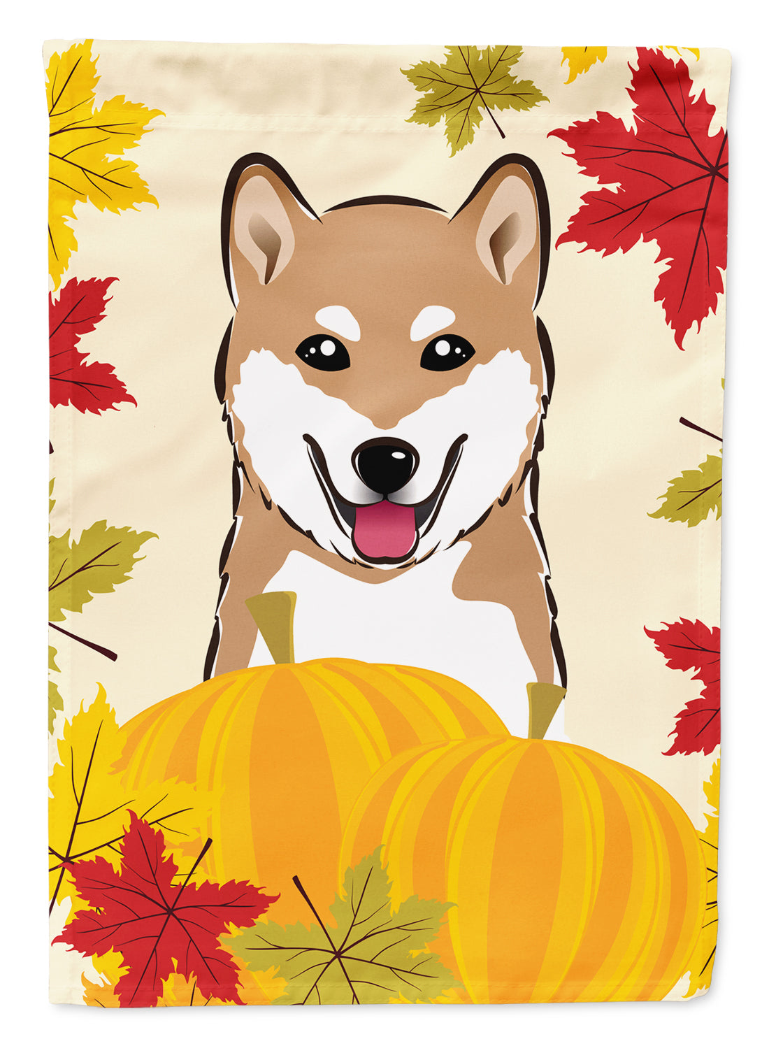 Shiba Inu Thanksgiving Garden Flag – Decorative Outdoor Yard Flag BB20