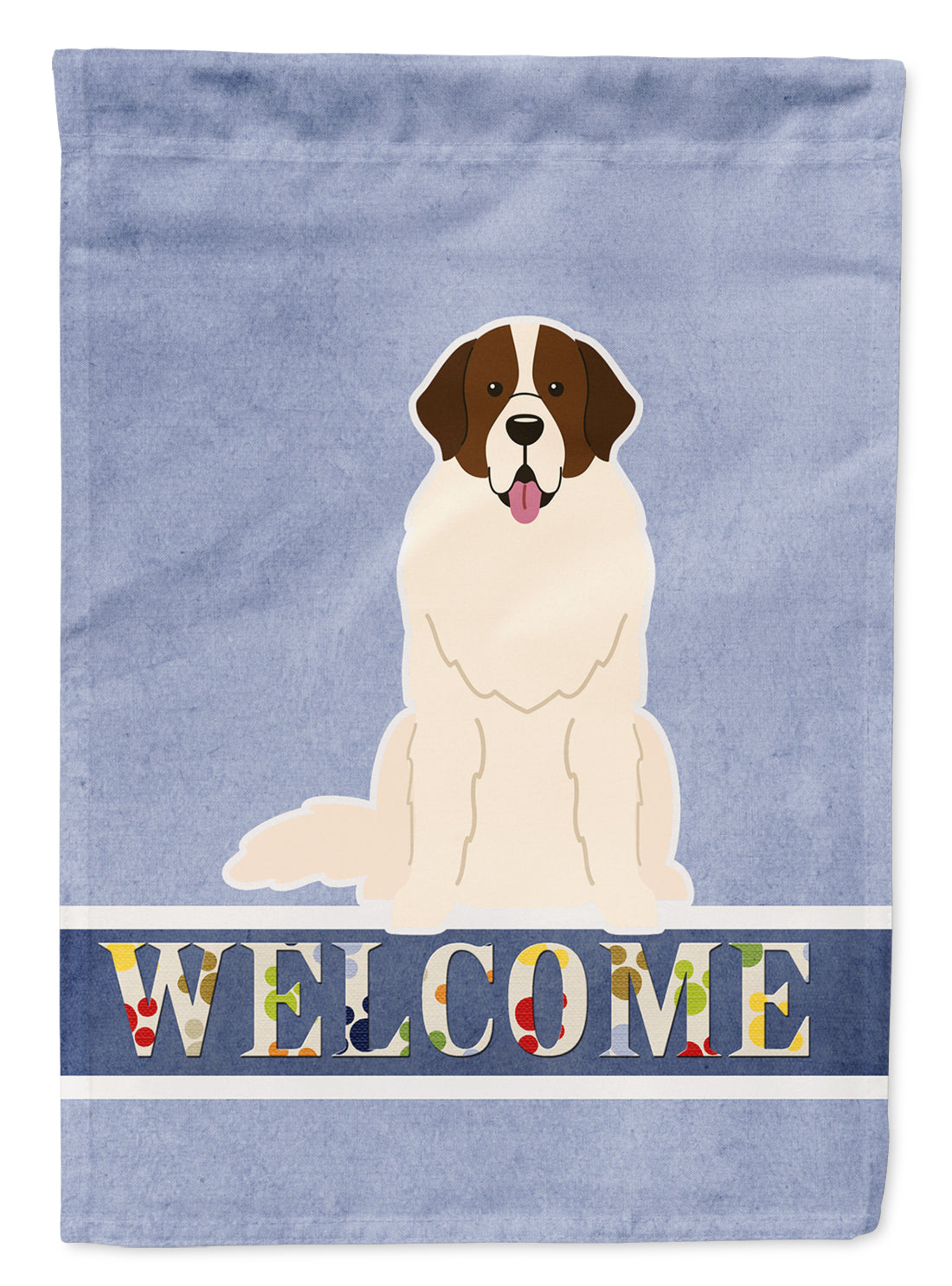 Moscow Watchdog Welcome Flag Canvas House Size BB5608CHF