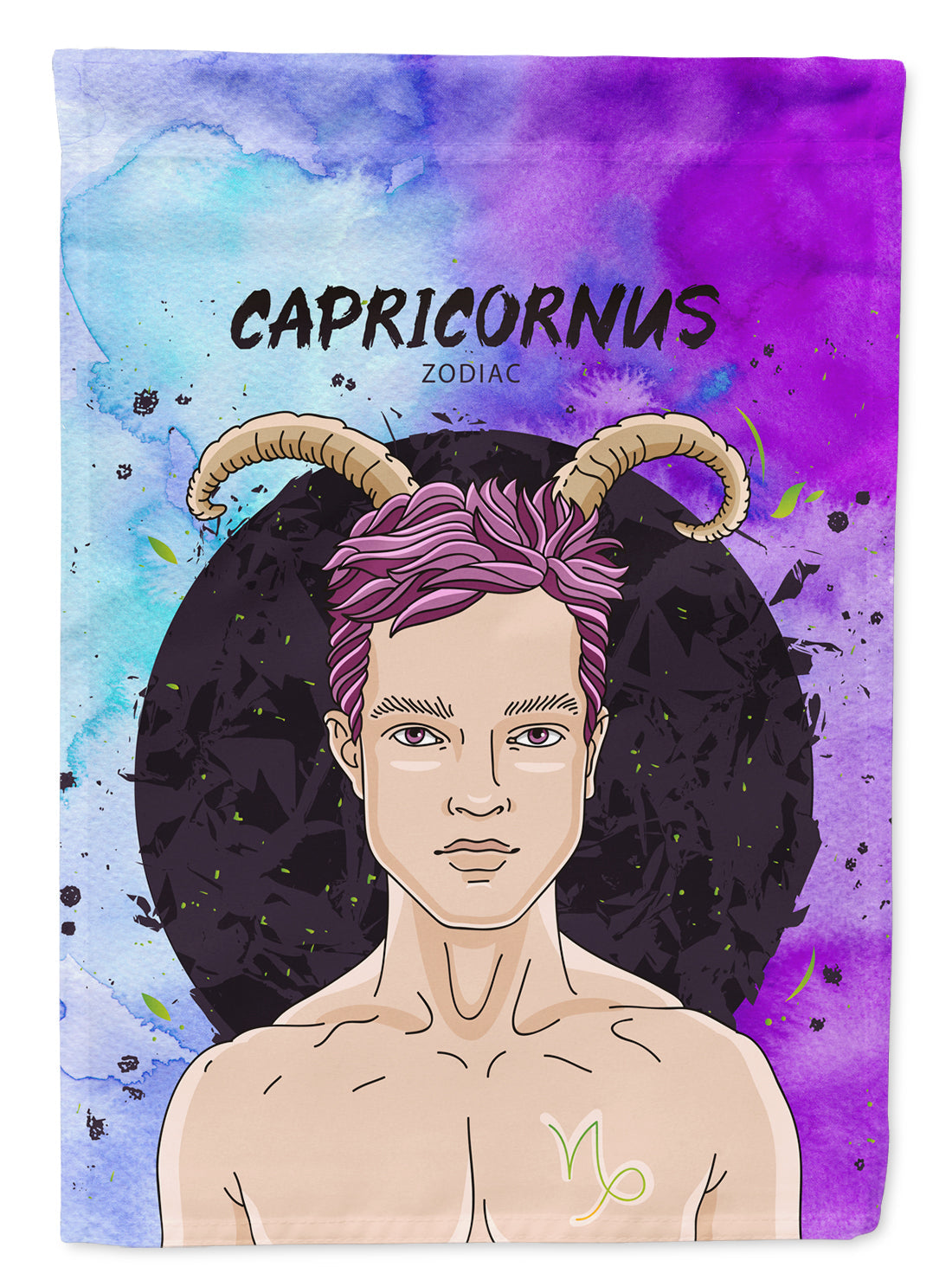 Capricorn Zodiac Sign Garden Flag - Outdoor Decorative Yard Flag BB732