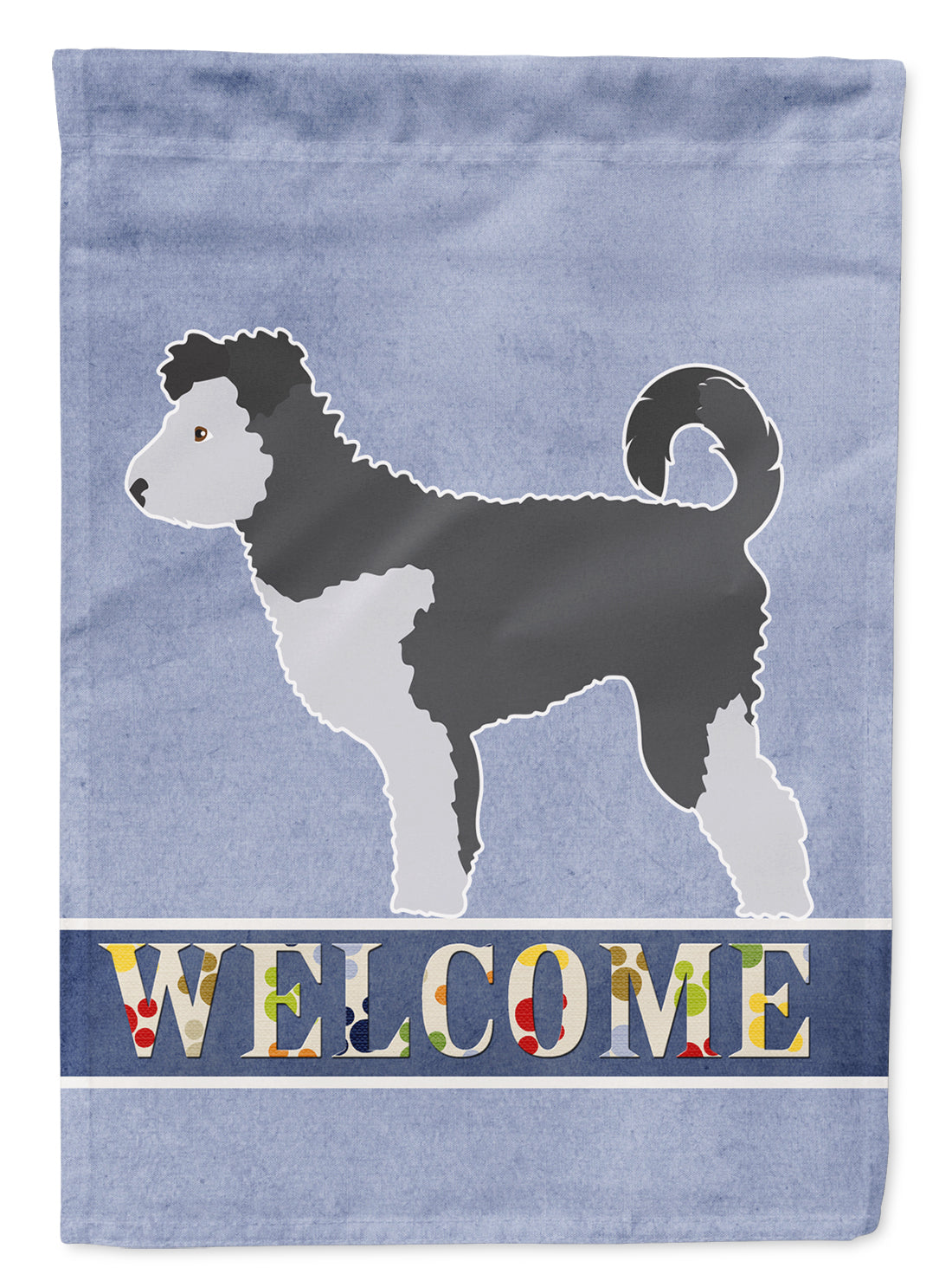 Pumi Welcome Garden Flag - Outdoor Decorative Yard Flag BB8297GF