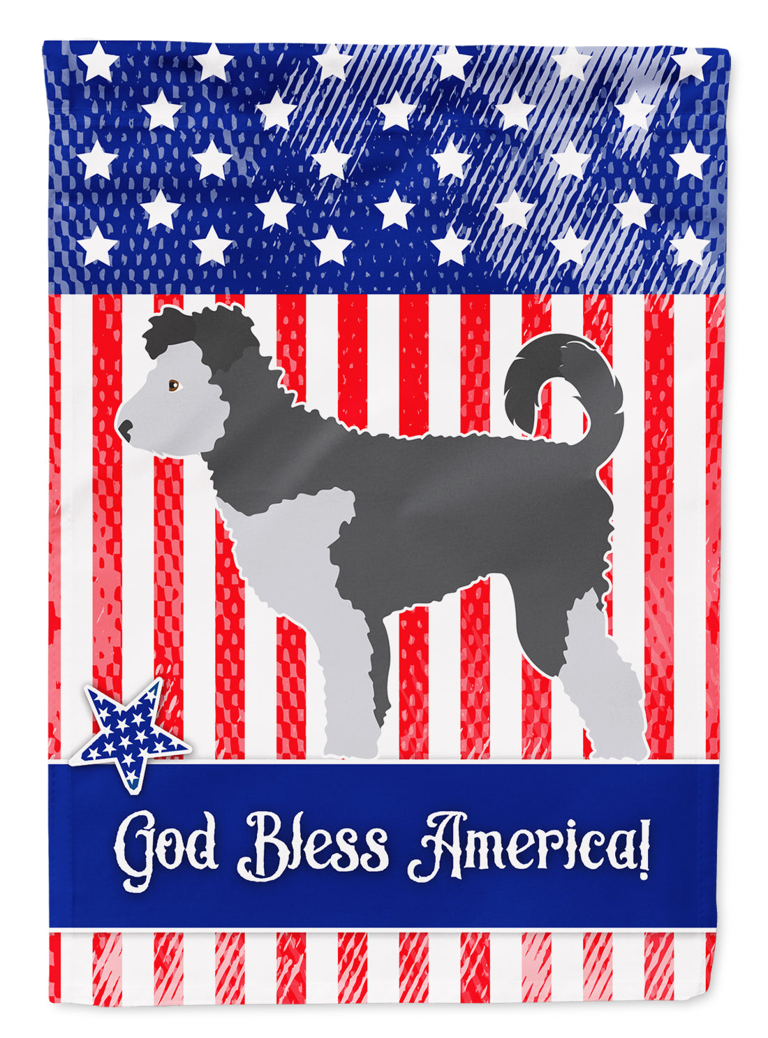 Pumi American Garden Flag - Outdoor Decorative Yard Flag BB8378GF