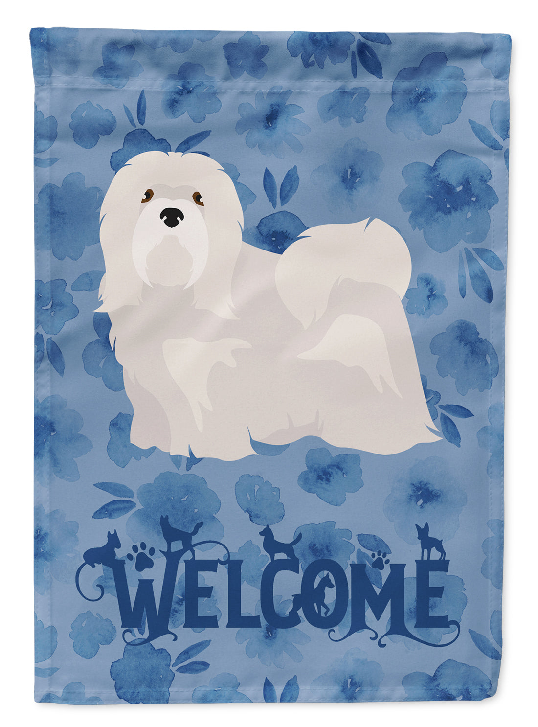Lhasa Apso #2 Welcome Garden Flag - Outdoor Decorative Yard Flag CK601