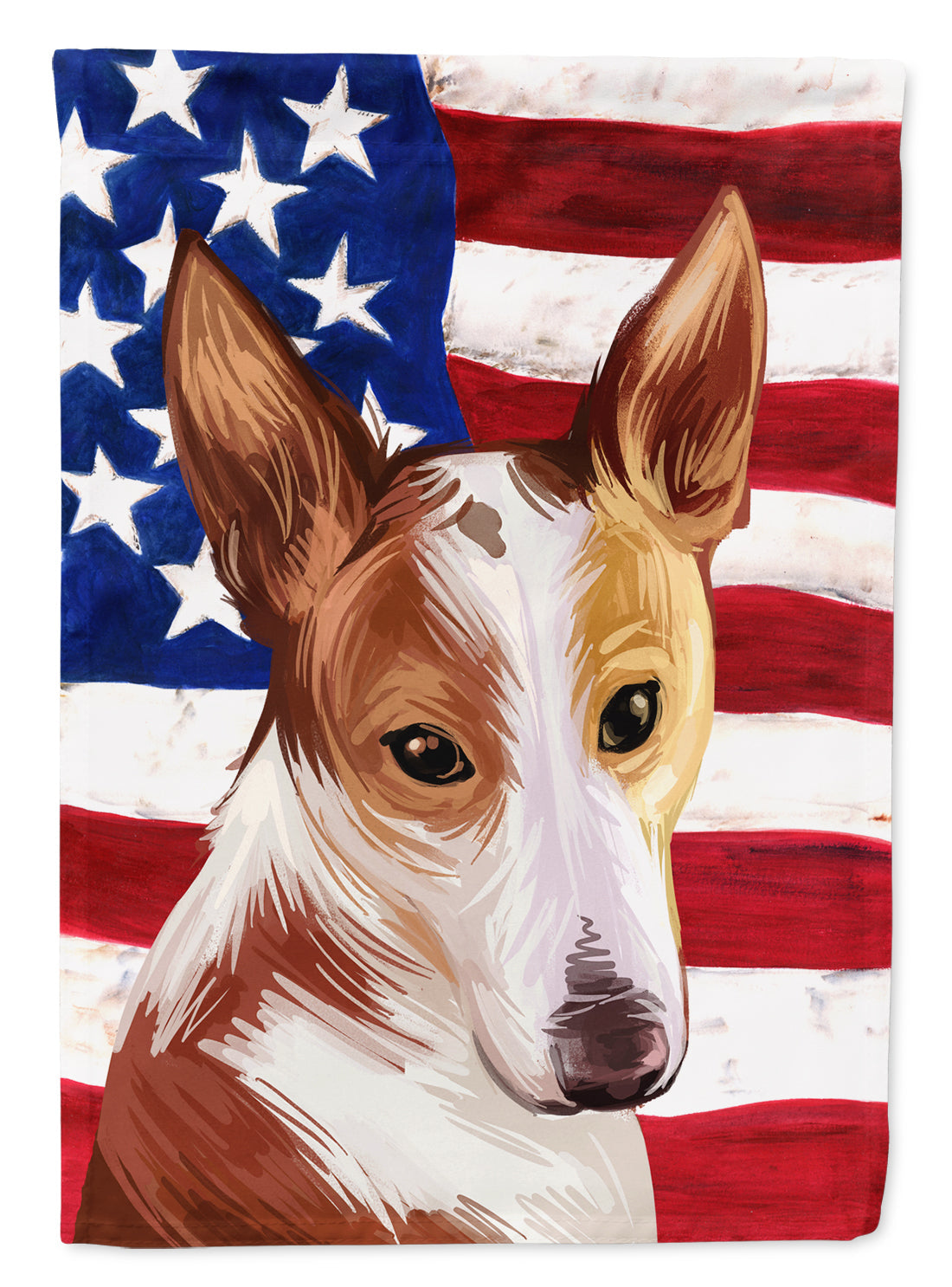 Majorca Ratter American Flag Garden Flag - Outdoor Decorative Yard Fla