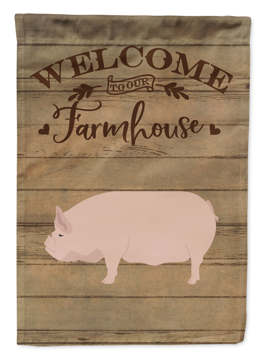 Welsh Pig Welcome Garden Flag – Decorative Outdoor Yard Flag CK6881GF