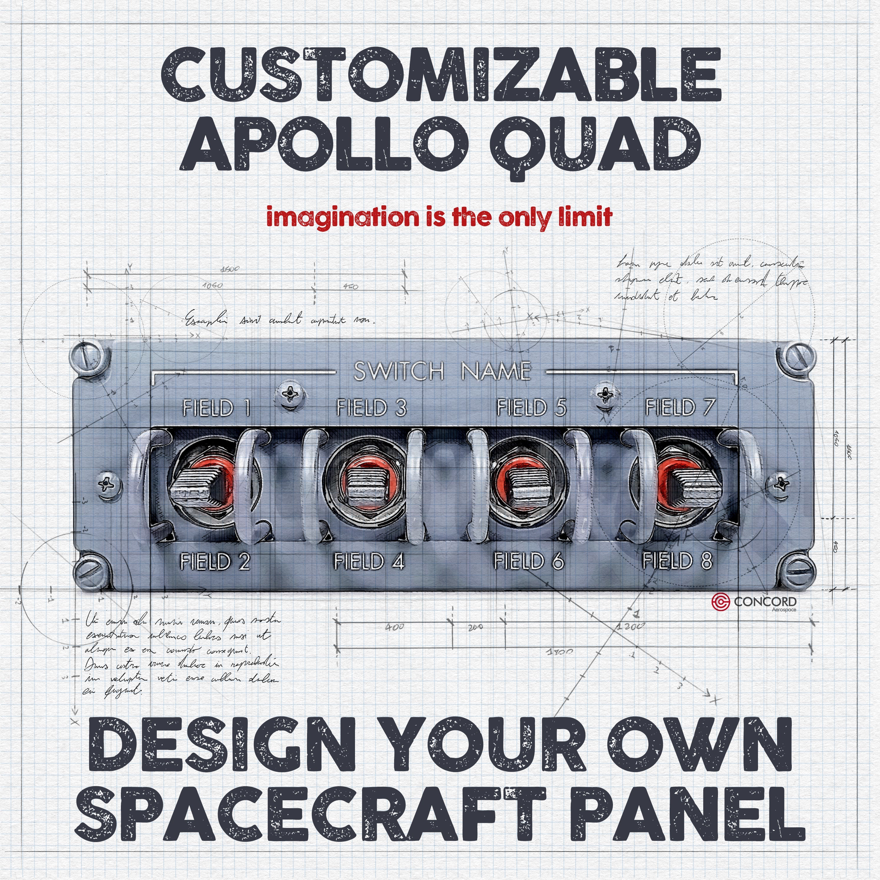 CUSTOMIZABLE APOLLO QUAD PANEL