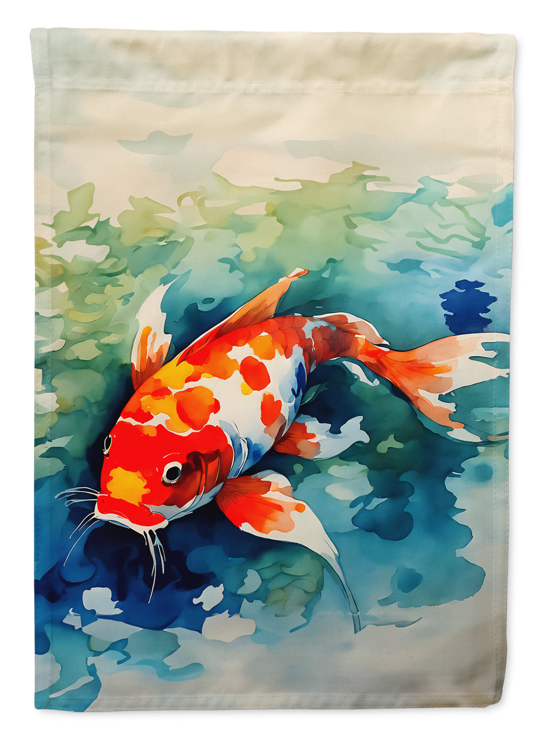 Koi Fish Garden Flag – Outdoor Decorative Yard Flag
