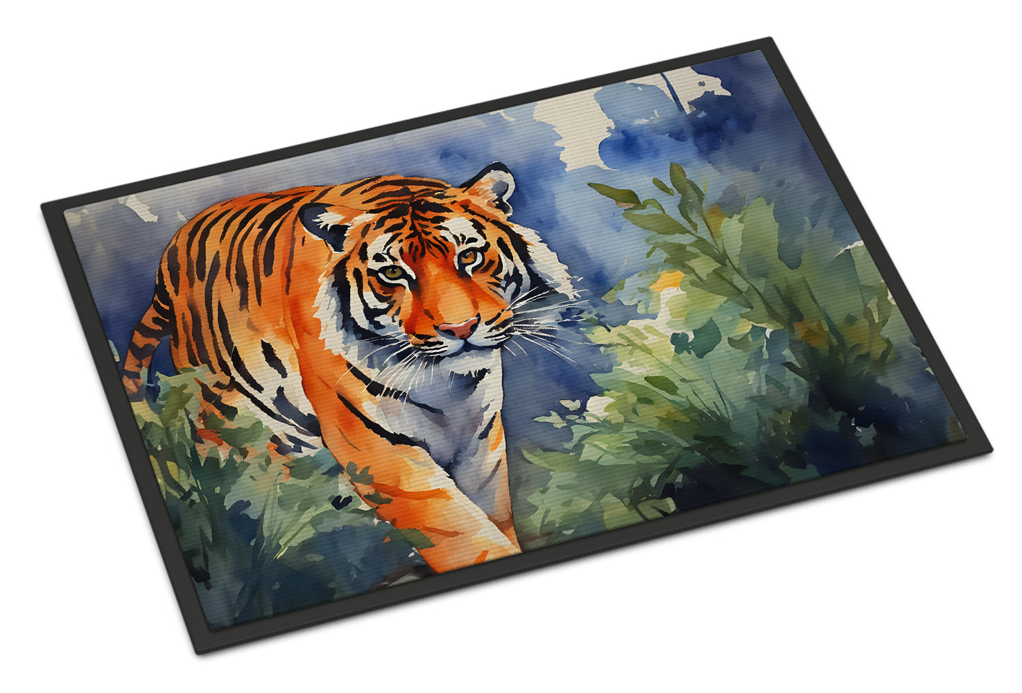 Bengal Tiger Doormat - Large 24x36 – Indoor/Outdoor Floor Mat with Art