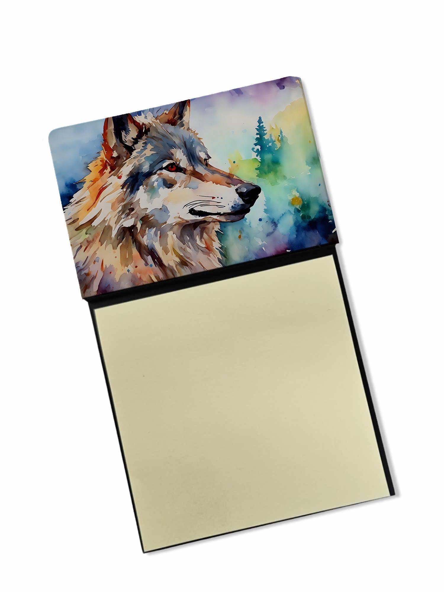 Wolves Wolf Sticky Note Holder