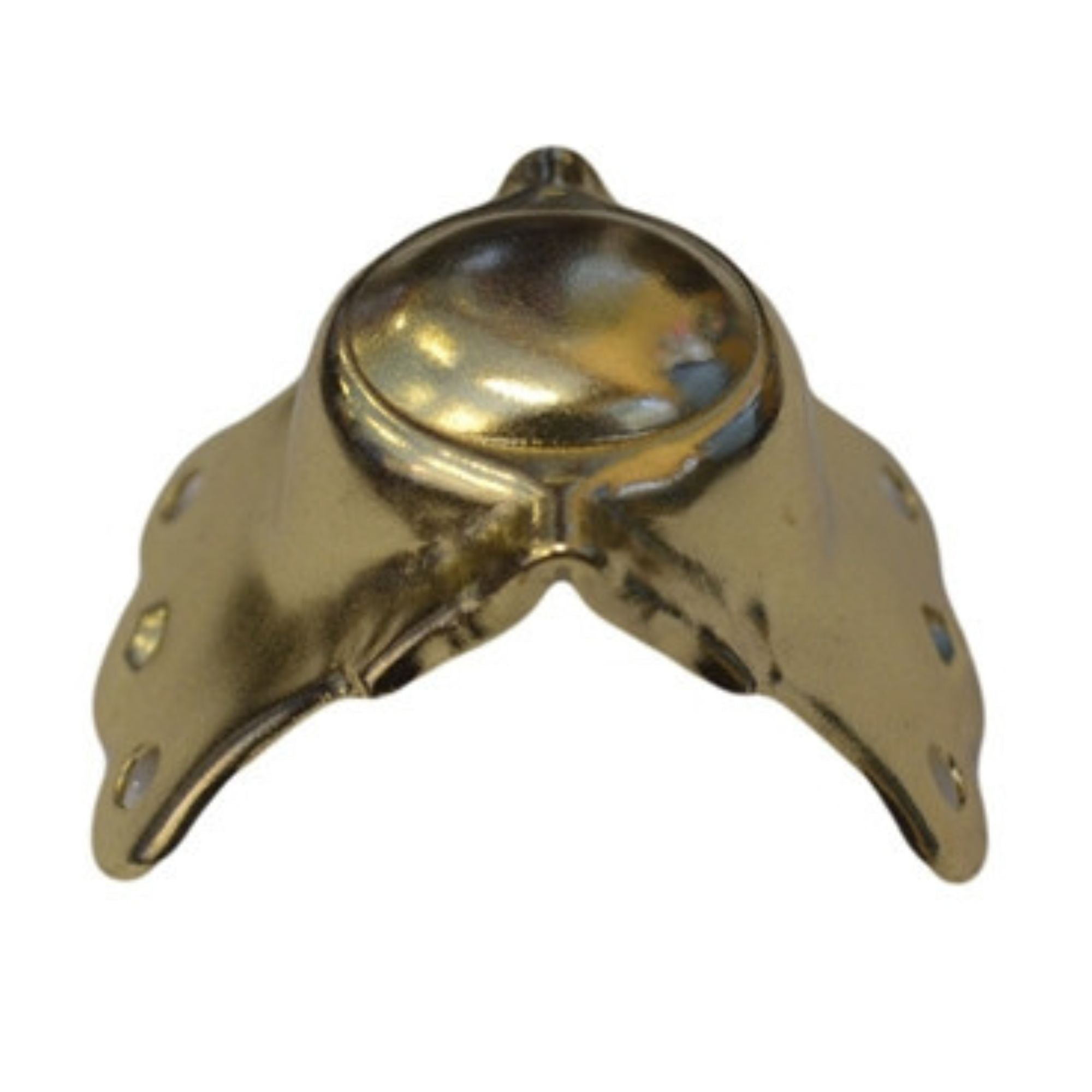 Brass Antique Trunk Knee Clamp Classic Design for Trunk Restoration, 1