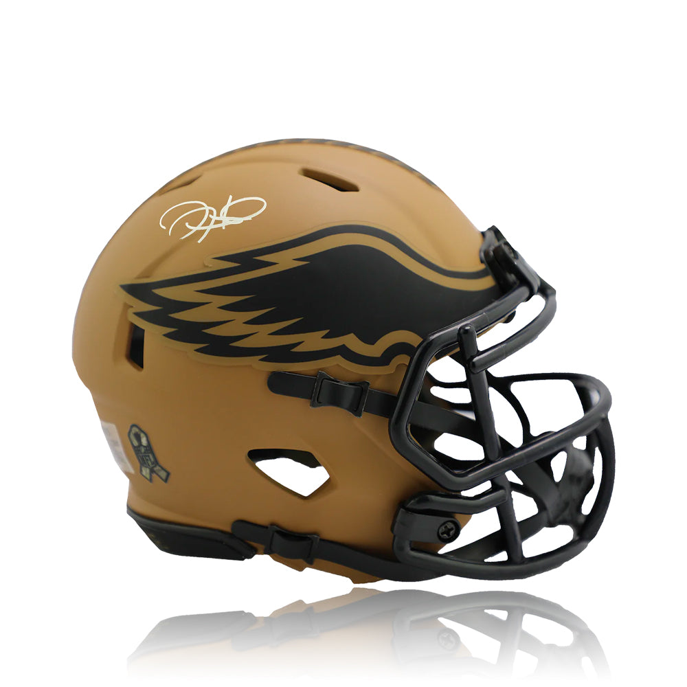 Jalen Hurts Philadelphia Eagles Autographed Full-Size 2023 Salute to S