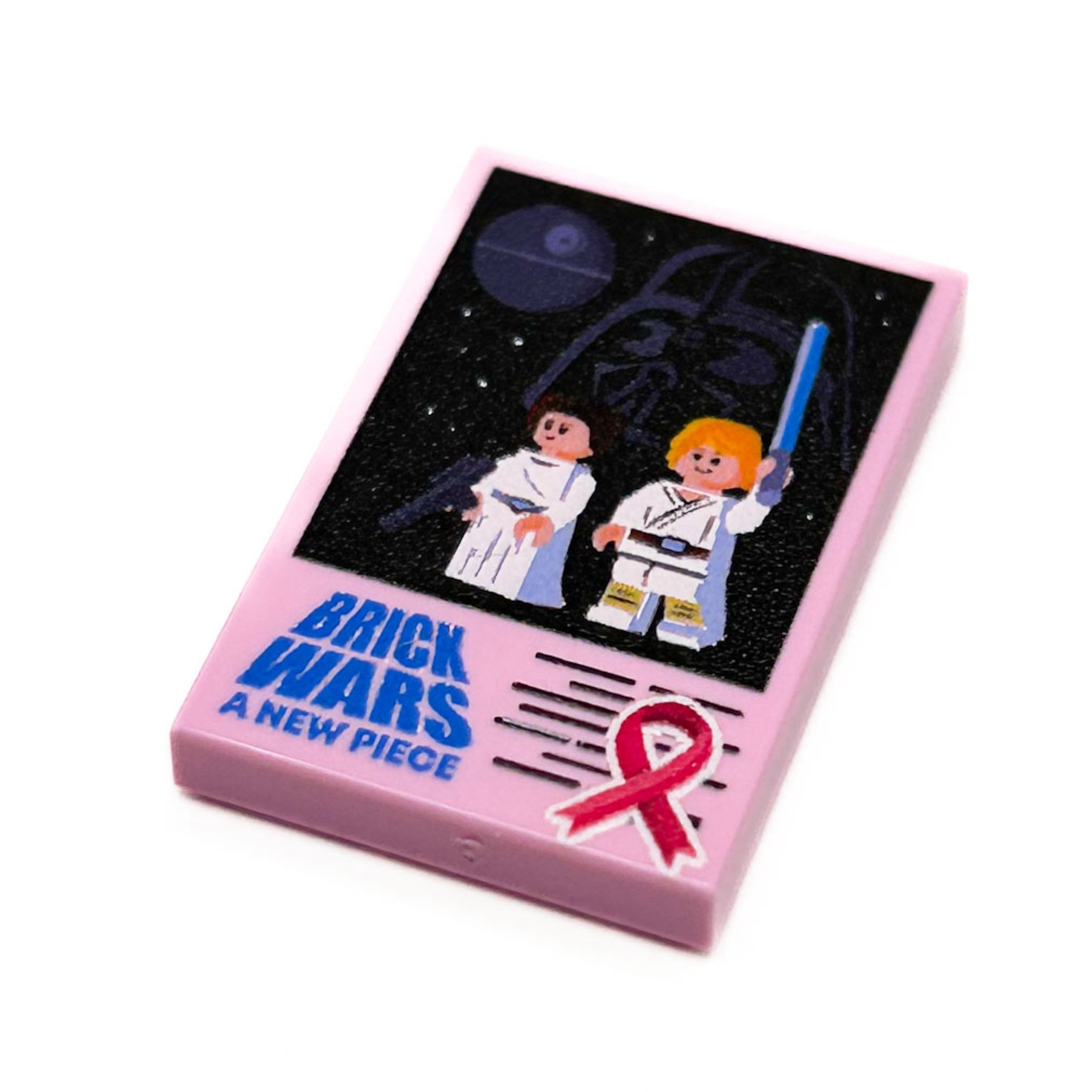 Limited Production! Pink (Break Cancer Awareness) Brick Wars: A New Pi