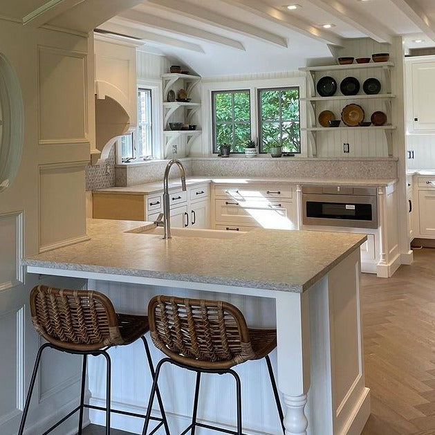 MSI Gray Lagoon® Concrete Finish Premium Quartz Prefabricated Countert