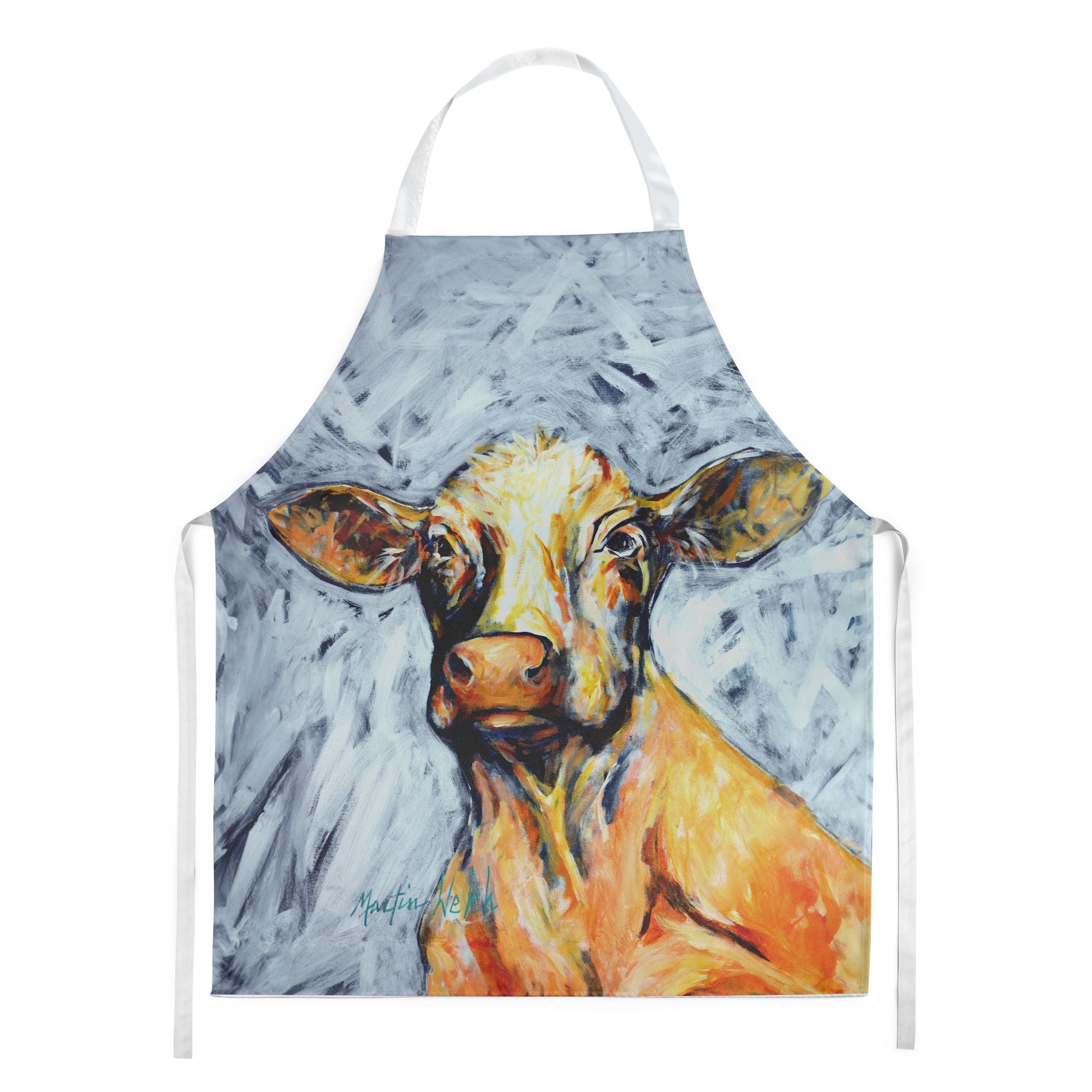 Moo Cow Apron – Artist-Designed Kitchen, BBQ & Craft Apron
