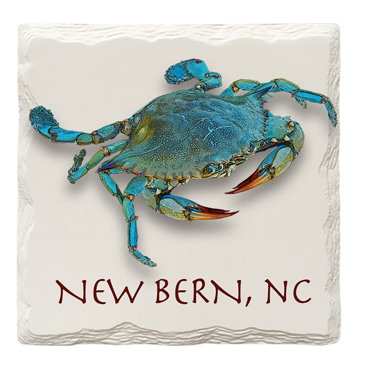 New Bern, NC Blue Crab | Drink Coaster
