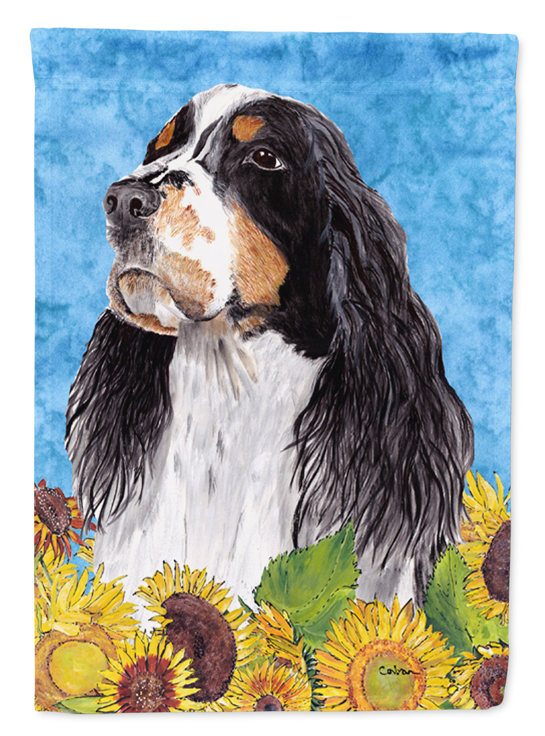 Springer Spaniel Garden Flag – Decorative Outdoor Yard Flag
