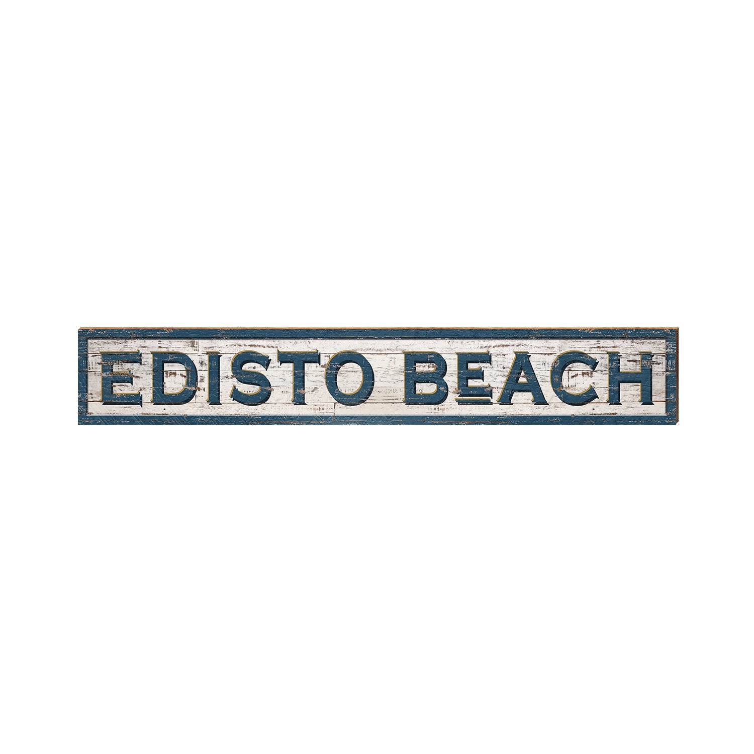 Edisto Beach Shabby Sign | Real Wall Art Print | Wall Art Print on Rea