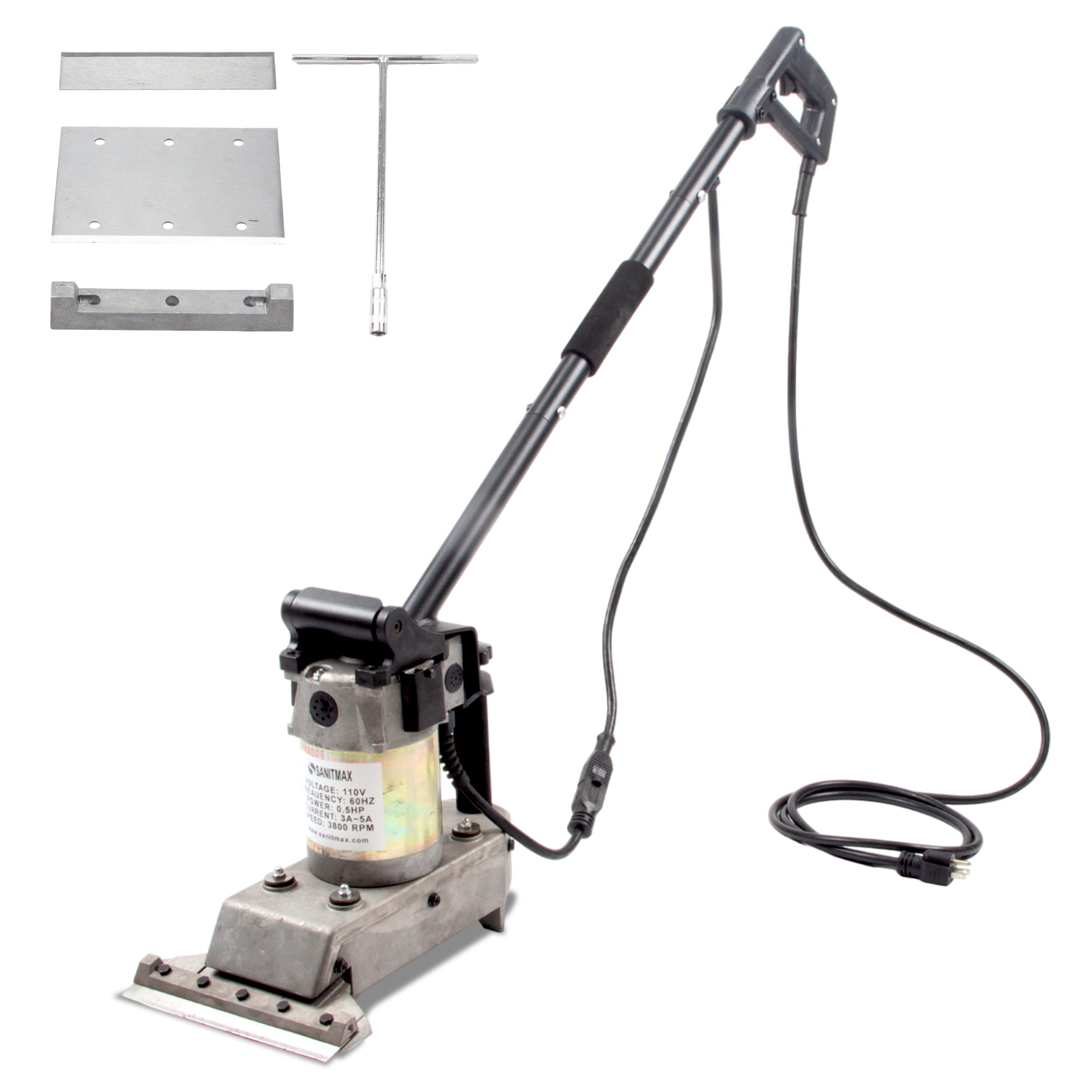 SM06 Electric Floor Scraper Machine, 3800 RPM, Vinyl Carpet Wood Floor