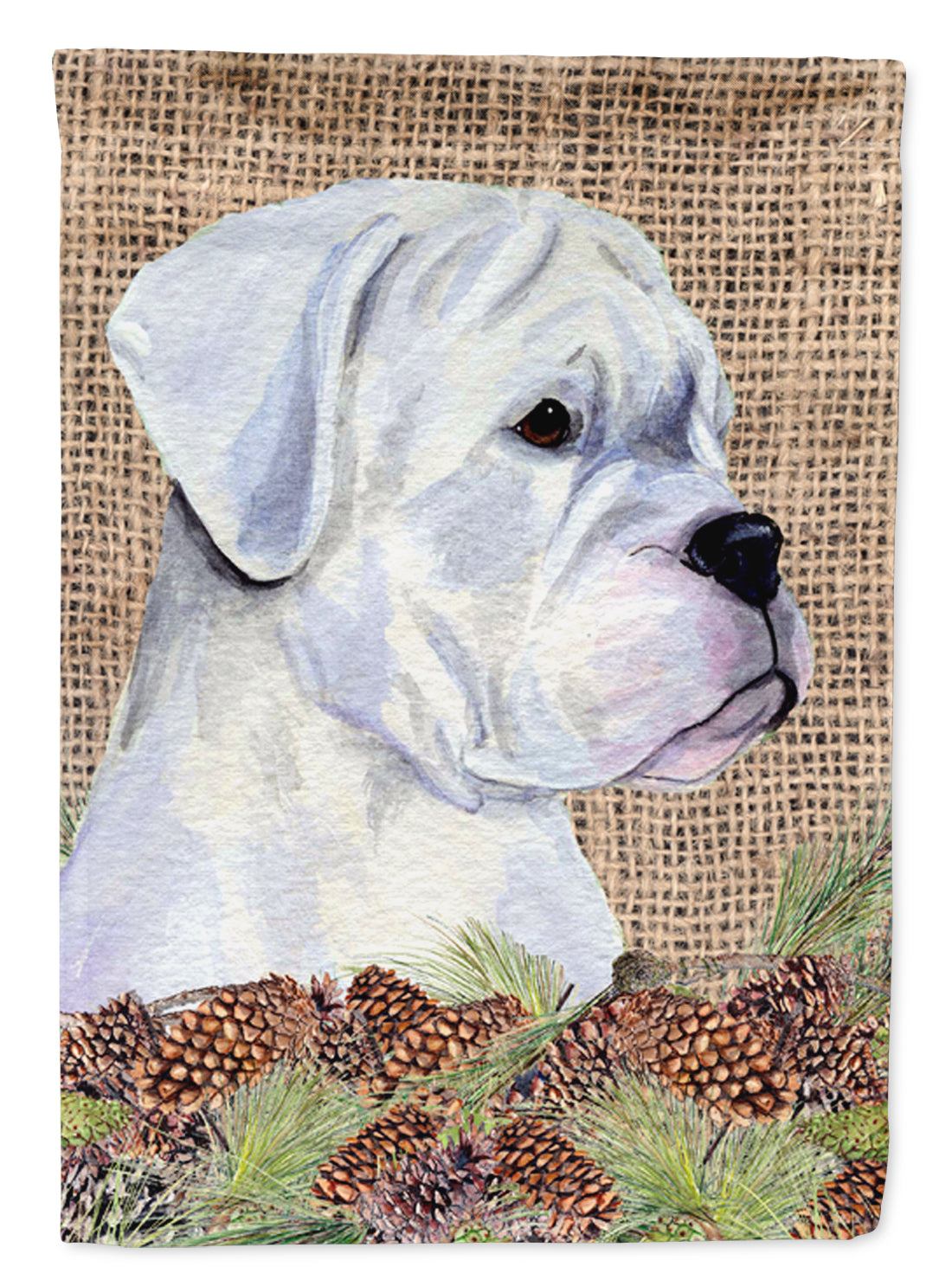 Boxer Flag Canvas House Size