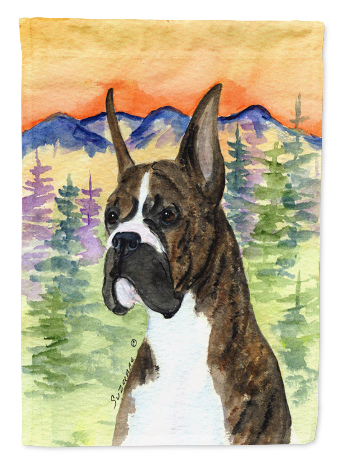 Boxer Flag Canvas House Size