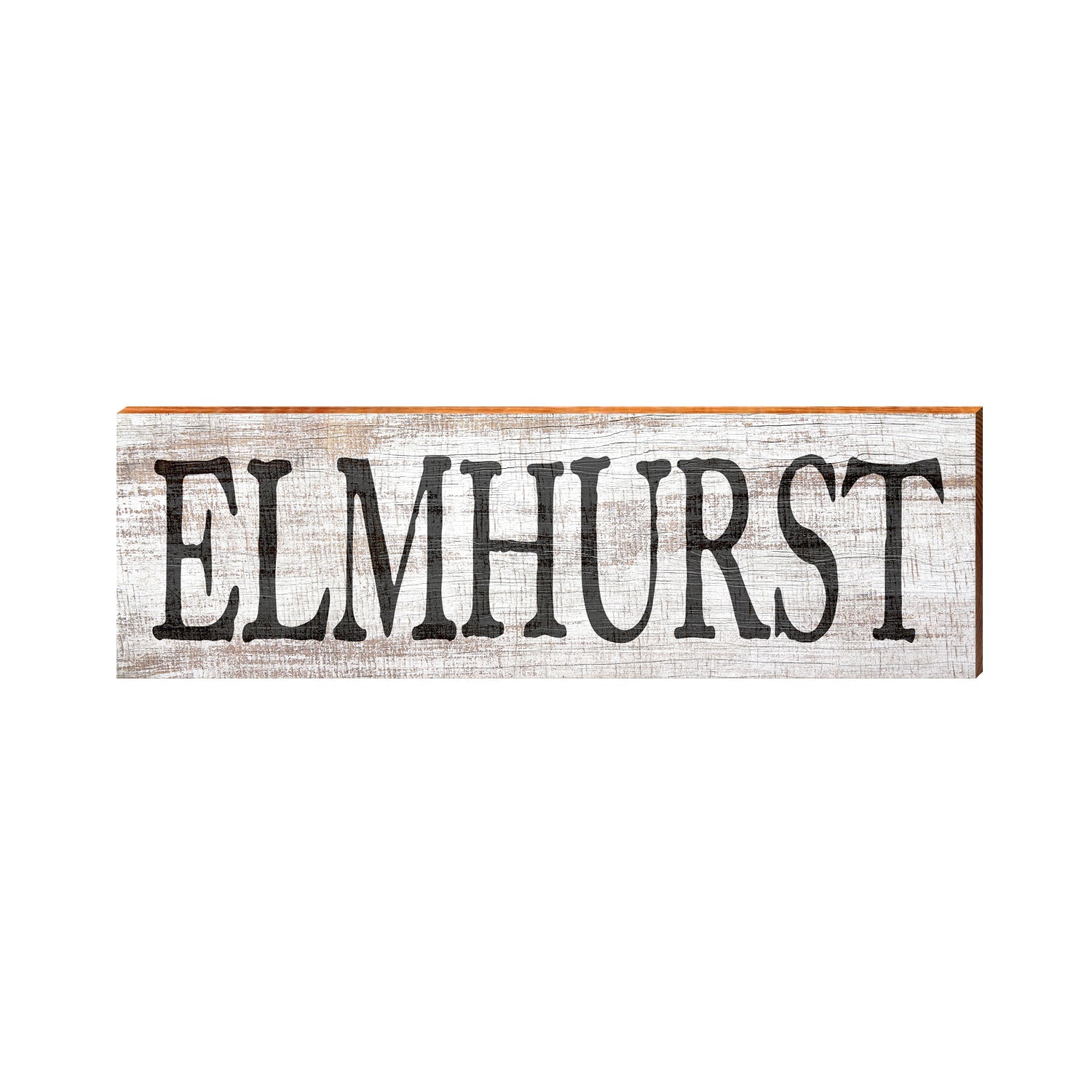 Elmhurst Sacramento, California Wooden Sign | Wall Art Print on Real W