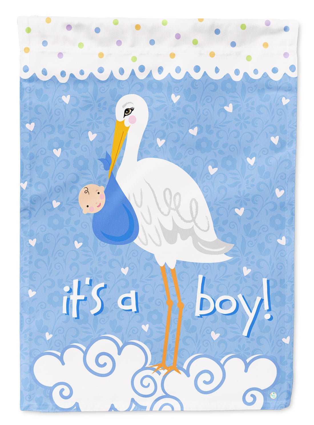 It's a Baby Boy Flag Canvas House Size VHA3012CHF