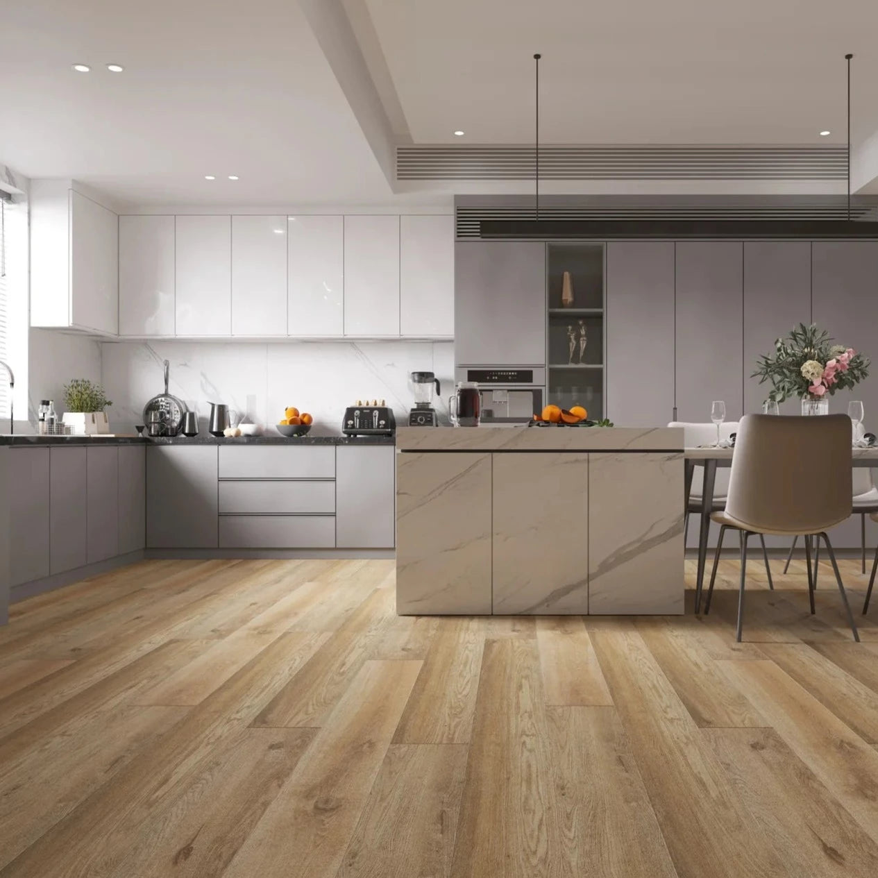 Vatican ESPC EIR 9"x71" Vinyl Flooring 8mm - Tuscany Canyon