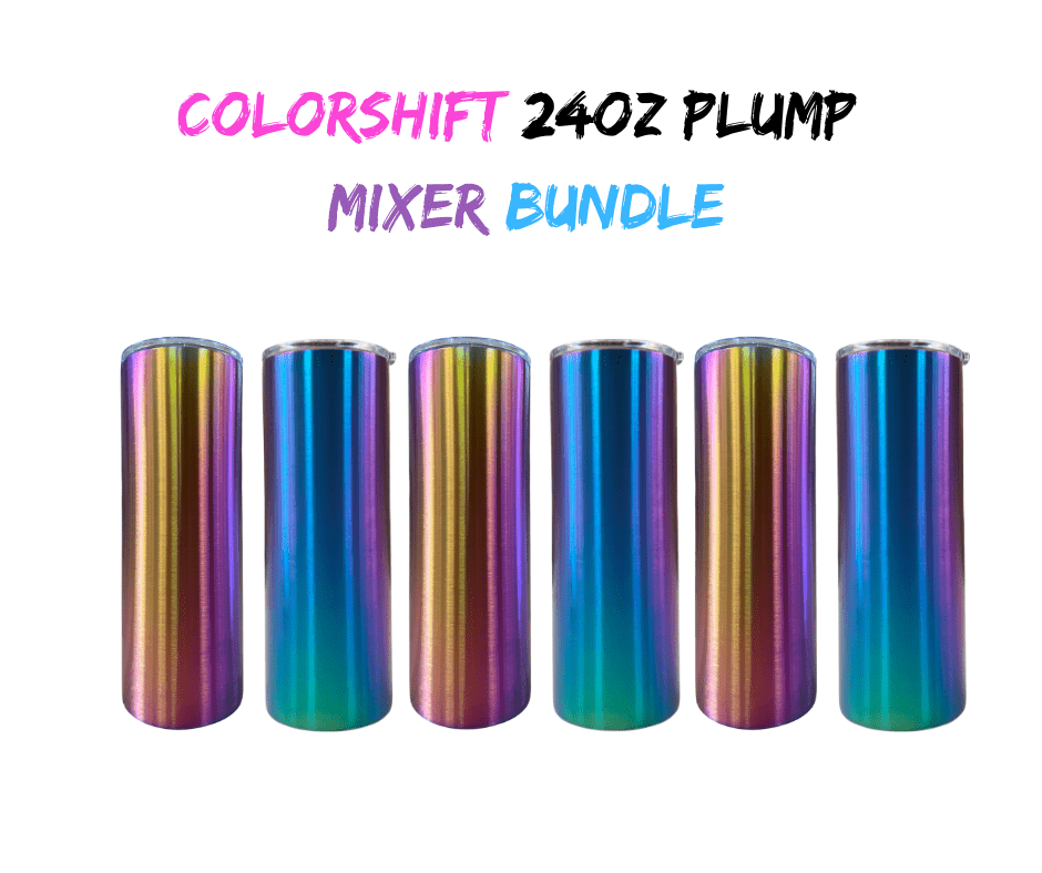 ColorShift 24oz Plump Mixer Bundle - Cosmic & Sunset