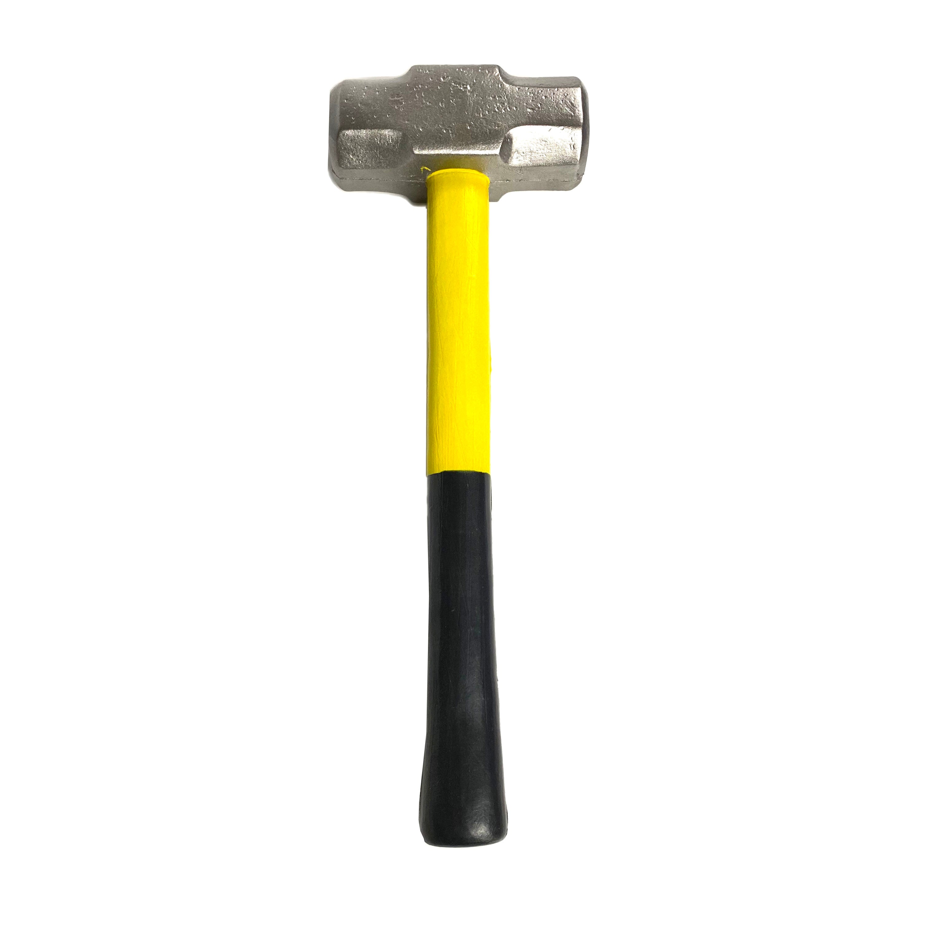 Foam Rubber Roughneck Mini Sledgehammer Prop 16 Inch - Black and Yello