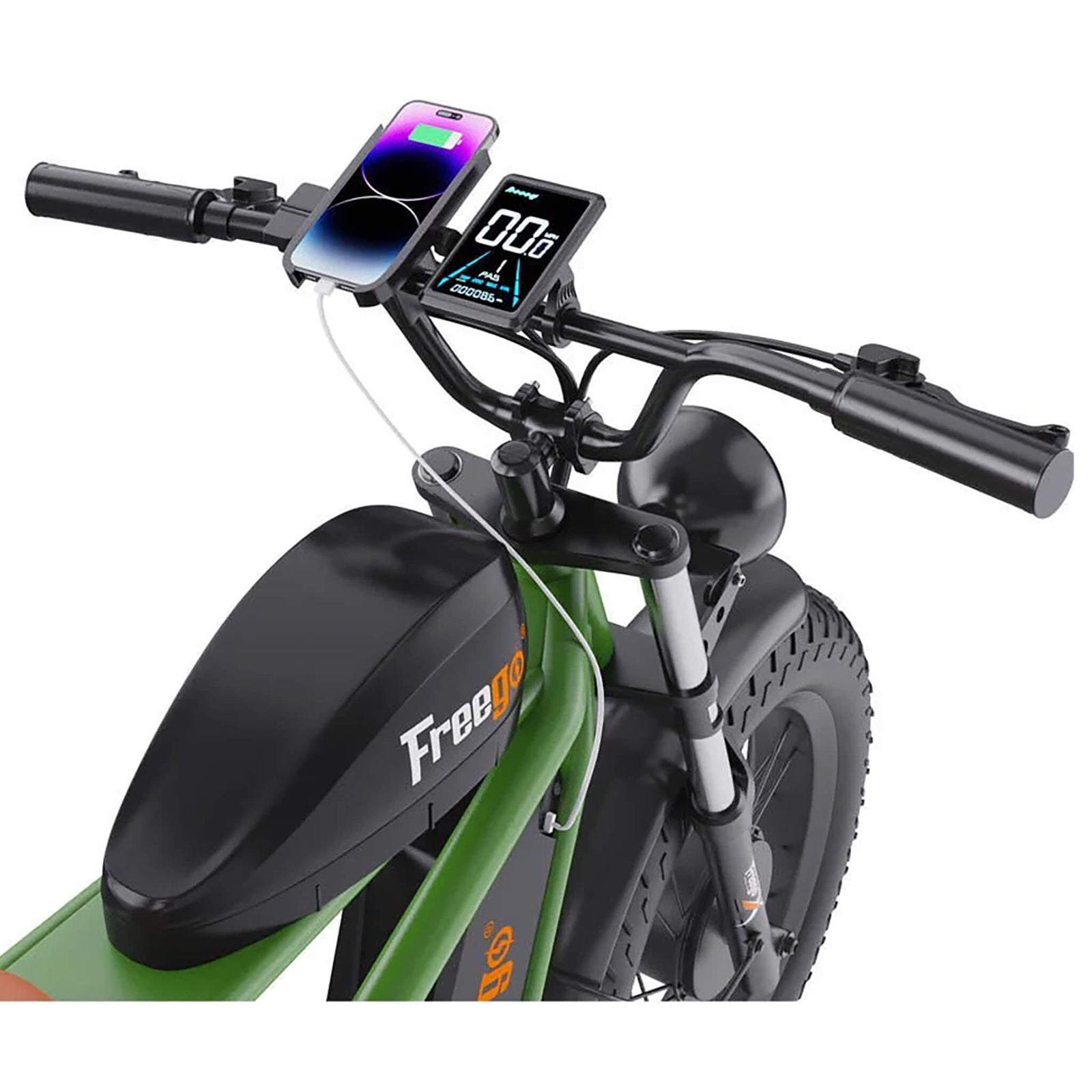 Freego Shotgun Flash F3 Pro Max Electric Dual Motor Bike, 1000W (SAK41