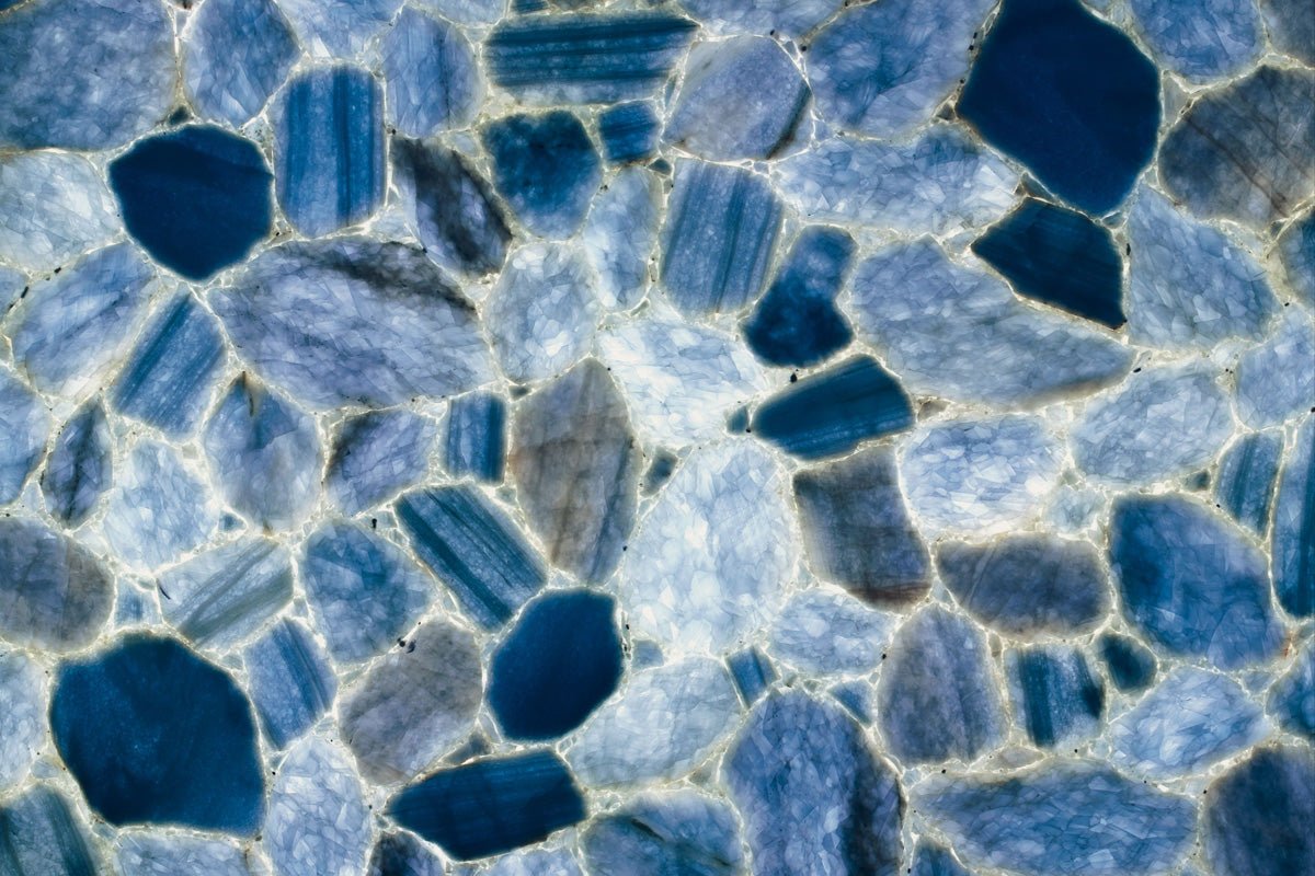 Ice Blue Calcite Gemstone