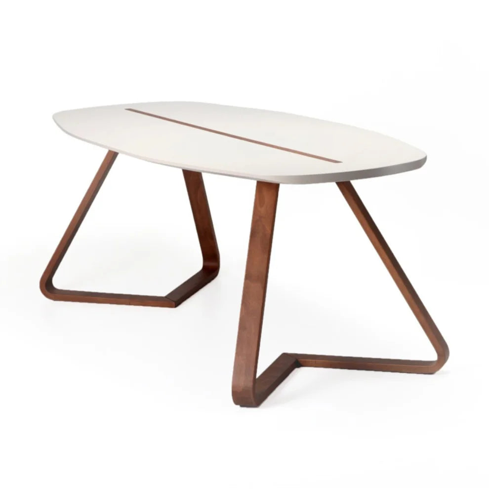 Lif Table Light Walnut | Modern Design