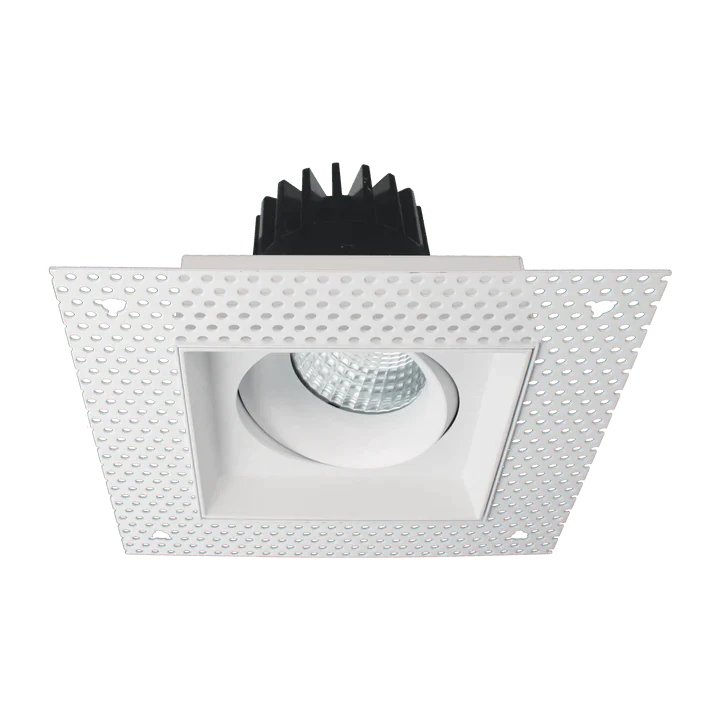 Luxrite Omni LR32200 4" 15W LED Trimless Recessed Gimbal Selectable CC