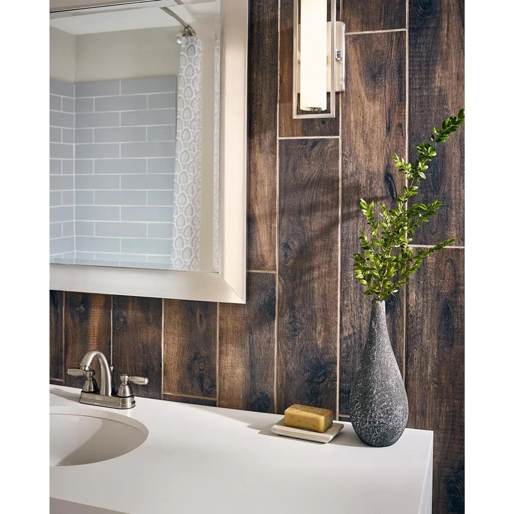 MSI Walnut Porcelain Wall and Floor Wood Look Tile 6"x36" - Palmetto C