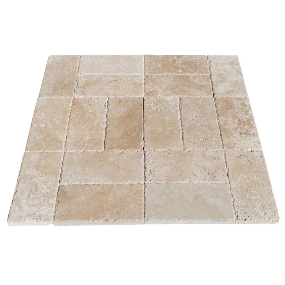 Classic Light Beige Travertine Pavers