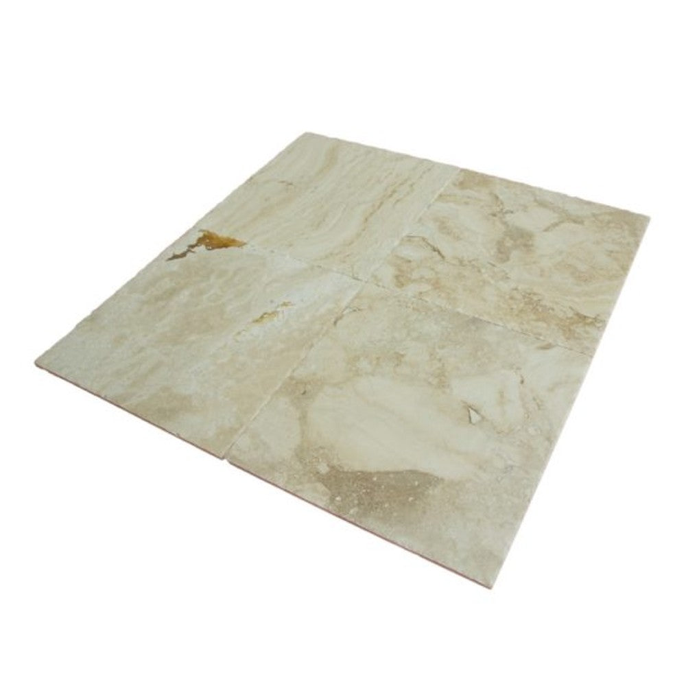 Philadelphia Travertine Tile Brushed-Filled