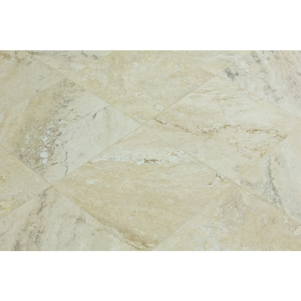 Philadelphia Travertine Tile Brushed-Filled